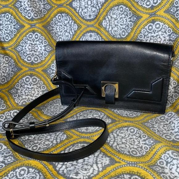 Halston Heritage | Bags | Beautiful Black Leather Halston Heritage Bag ...